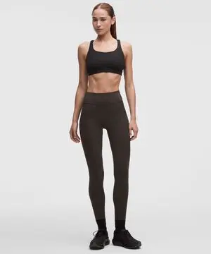 Lululemon Fast And Free 6-pocket High-rise Tight 28" Running Essentials - Mahogany Muse