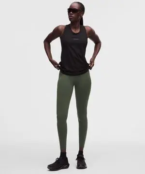 Lululemon Fast And Free 6-pocket High-rise Tight 28" Running Essentials - Sassy Sage