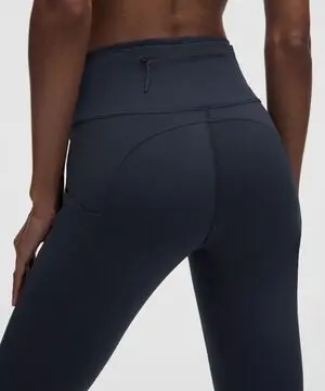 Lululemon Fast And Free 6-pocket High-rise Tight 28" Running Essentials - True Navy
