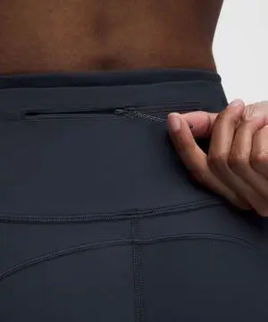 Lululemon Fast And Free 6-pocket High-rise Tight 28" Running Essentials - True Navy