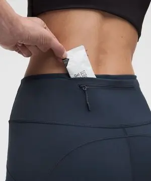 Lululemon Fast And Free 6-pocket High-rise Short 6 - True Navy