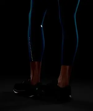 Lululemon Fast And Free 6-pocket High-rise Tight 25" Running Leggings - Remixed Marine
