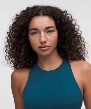 Lululemon Fast And Free Bra Medium Support, B/c Cup - Remixed Marine