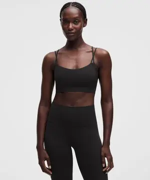 Lululemon Flexyflex Double-strap Yoga Bra - Black