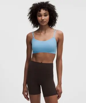 Lululemon Flexyflex Double-strap Yoga Bra - Dreamy Blue