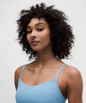 Lululemon Flexyflex Double-strap Yoga Bra - Dreamy Blue
