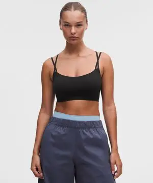 Lululemon Flexyflex Double-strap Yoga Bra Black