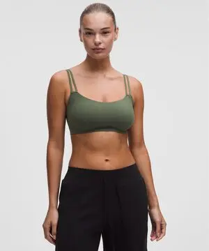 Lululemon Flexyflex Double-strap Yoga Bra - Sassy Sage