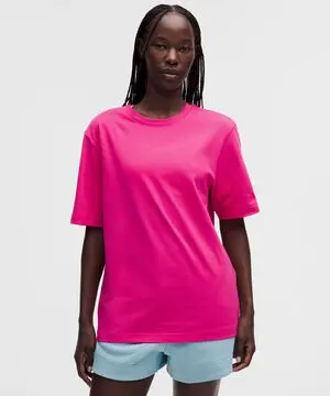 Lululemon Forever Favourite T-shirt - Flamingo Fun Tone