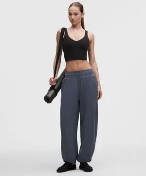 Lululemon Groove Low-rise Relaxed Cinch Pant - Dusty Diamond