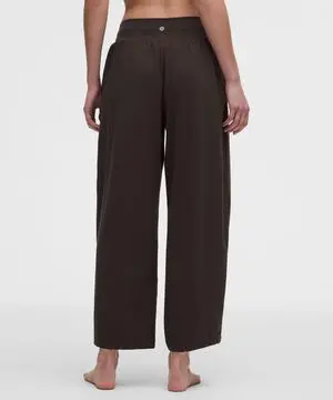 Lululemon Groove Low-rise Relaxed Cinch Pant - Mahogany Muse