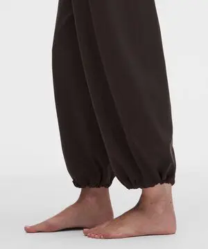Lululemon Groove Low-rise Relaxed Cinch Pant - Mahogany Muse