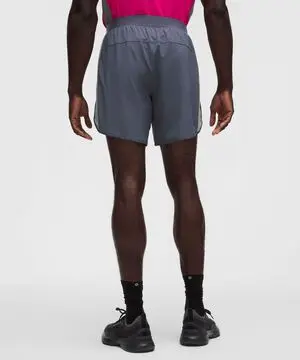 Lululemon Lightweight Mesh-panelled Tennis Shorts - Dusty Diamond/feather Grey