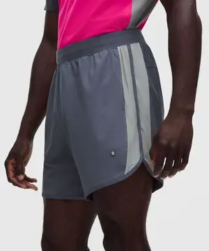 Lululemon Lightweight Mesh-panelled Tennis Shorts - Dusty Diamond/feather Grey