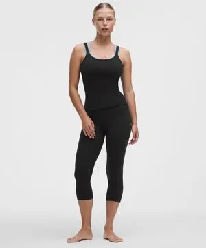 Lululemon Align™ Scoop-neck Waist-length Tank Top - Black