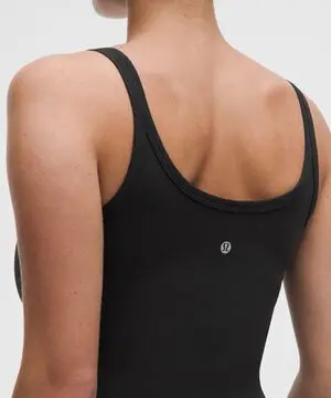 Lululemon Align™ Scoop-neck Waist-length Tank Top - Black