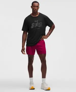 Lululemon Mile Maker Mesh Short-sleeve Shirt - Black