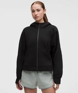 Lululemon Scuba Evolve Full-zip Hoodie - Black