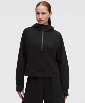 Lululemon Scuba Evolve Half-zip Hoodie - Black