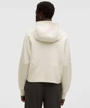 Lululemon Scuba Evolve Half-zip Hoodie - Light Ivory/gold