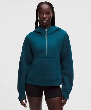 Lululemon Scuba Evolve Oversized Half-zip Hoodie - Remixed Marine