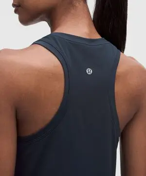 Lululemon Silky High-neck Yoga Tank Top - True Navy