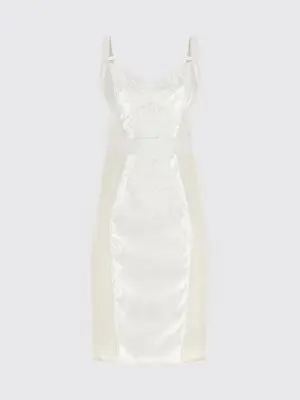 Dolce & Gabbana Lace Embellished Sheath Dress
