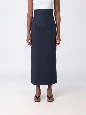 Paloma Wool High-waisted Midi Pencil Skirt In Recycled Fabric