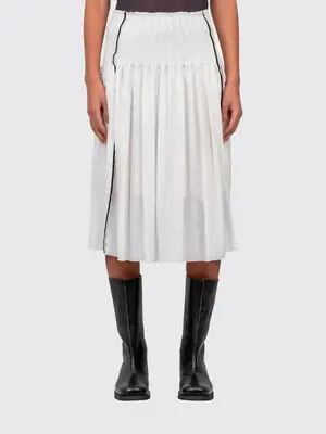 Paloma Wool High-waisted Pleated Midi Skirt In Sustainable Viscose