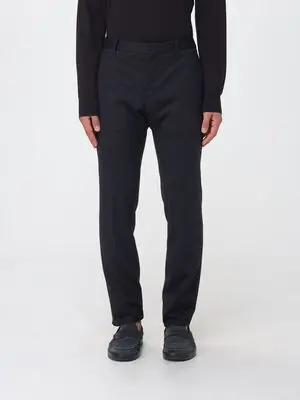 Incotex Slim Fit Tailored Trousers In Stretch Wool Blend - Blue
