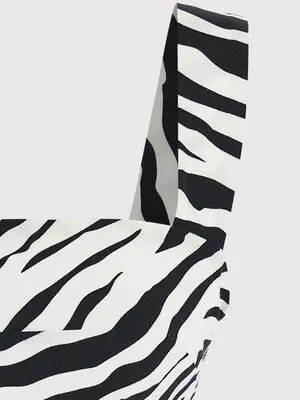 Dolce & Gabbana Zebra Print Cropped Top
