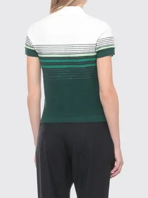 Casablanca Striped Cotton-knit Slim Fit Polo