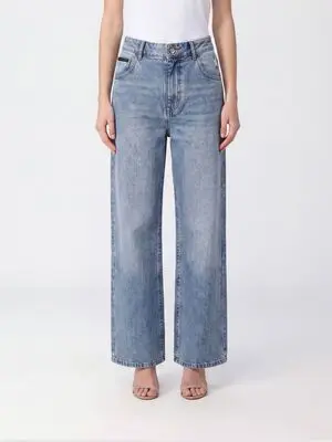 Philipp Plein High-waisted Straight Leg Jeans - Denim
