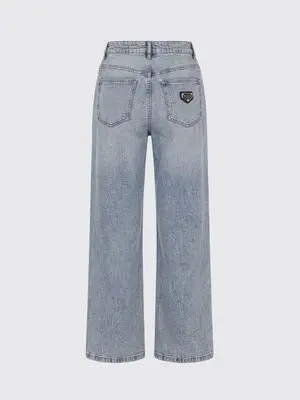 Philipp Plein High-waisted Straight Leg Jeans - Denim