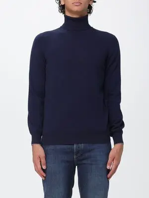 Brunello Cucinelli Slim Fit Wool Blend Turtleneck Jumper - Navy
