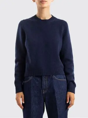 Khaite Pure Cashmere Crewneck Jumper With Ribbed Trims