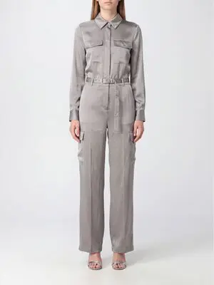 Michael Kors Recycled Fabric Cargo Jumpsuit