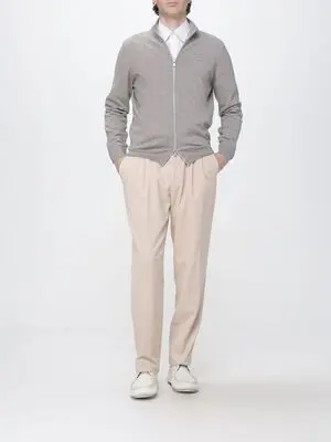Brunello Cucinelli Velvet Drawstring Jogger Trousers - Beige