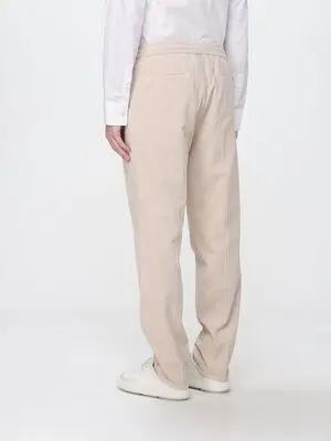 Brunello Cucinelli Velvet Drawstring Jogger Trousers - Beige