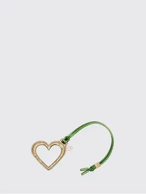 GANNI Heart Charm Keychain