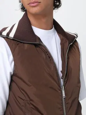 Dsquared2 Padded Technical Nylon Gilet With Contrast Trims