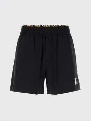 Burberry Nylon Jogging Shorts With Elasticated Waist