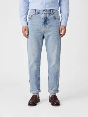 Brunello Cucinelli Straight Leg Jeans - Denim
