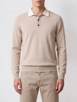 Eleventy Polo Shirt - Nude