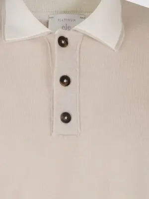 Eleventy Polo Shirt - Nude