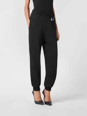 Philipp Plein Jersey Jogging Trousers - Black