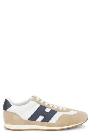 Hogan Leather Suede Low-top Sneakers