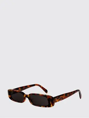 Celine Rectangular Acetate Sunglasses With Triomphe Logo