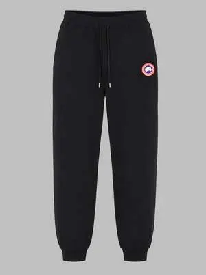 Canada Goose Cotton Fleece Jogger Pants - Black