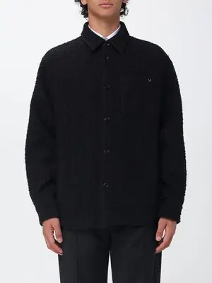 Valentino Garavani Cotton Tweed Shirt Jacket With Vlogo Signature